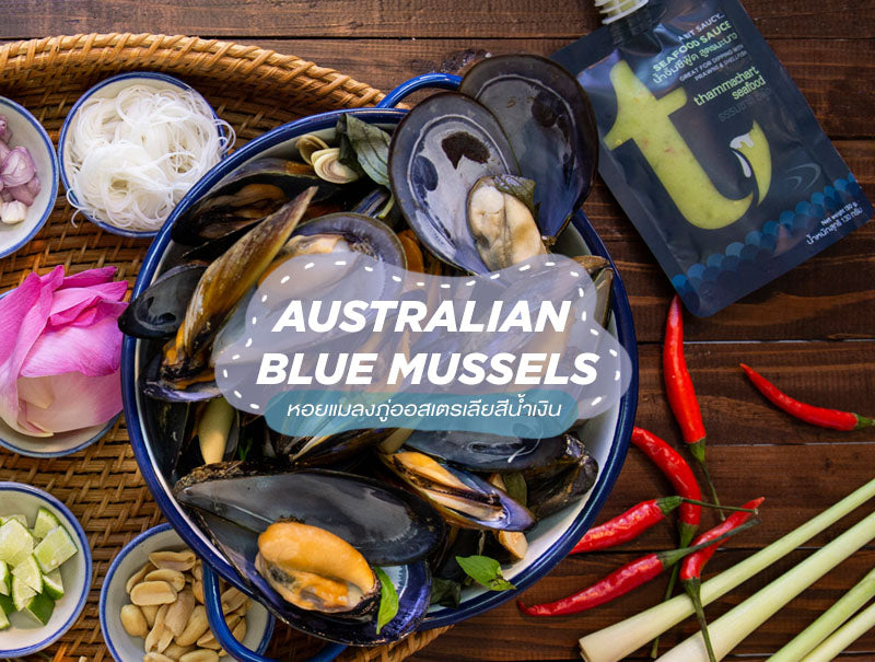 LIVE AUSTRALIAN BLUE MUSSELS – Thammachart Seafood