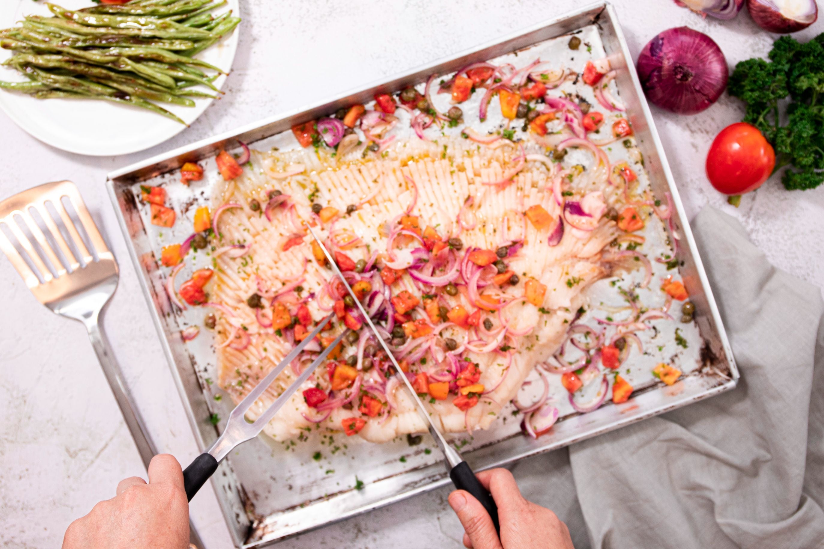 POACHED SKATE WING – Thammachart Seafood