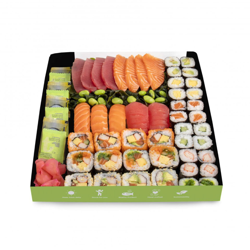 Happy Sushi & Sashimi Box Set – Thammachart Seafood