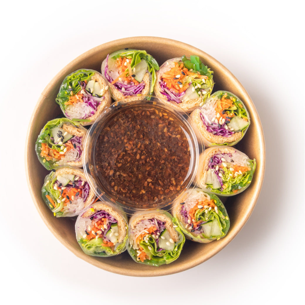 Tofu Rice Paper Rolls M – Thammachart Seafood