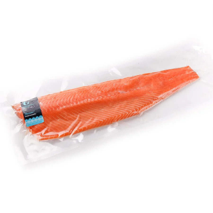 Frozen Atlantic Salmon Fillet 1.3-1.6 kg/pc – Thammachart Seafood
