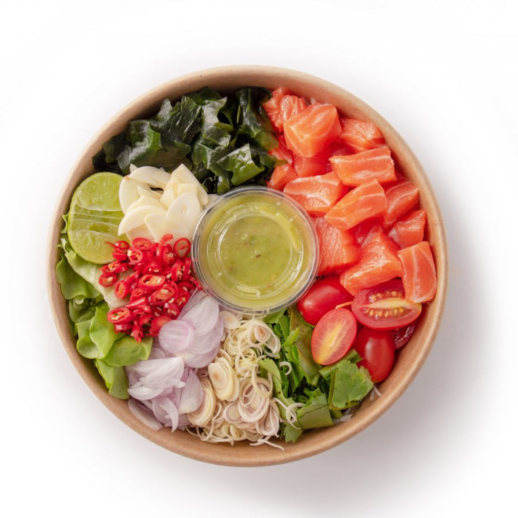 เดอะแซลมอนแซ่บโบวล์ – Thammachart Seafood