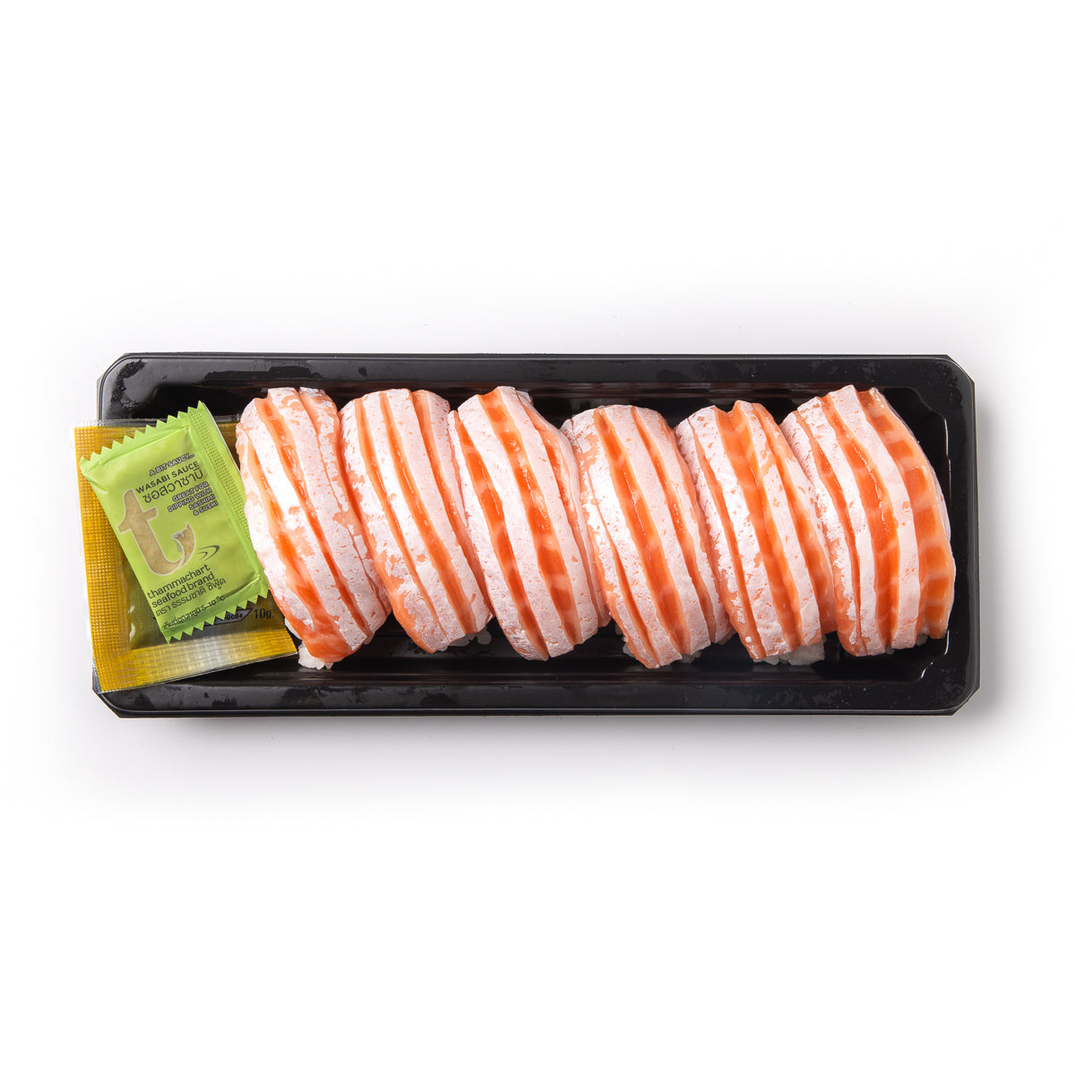 Salmon Toro Nigiri – Thammachart Seafood