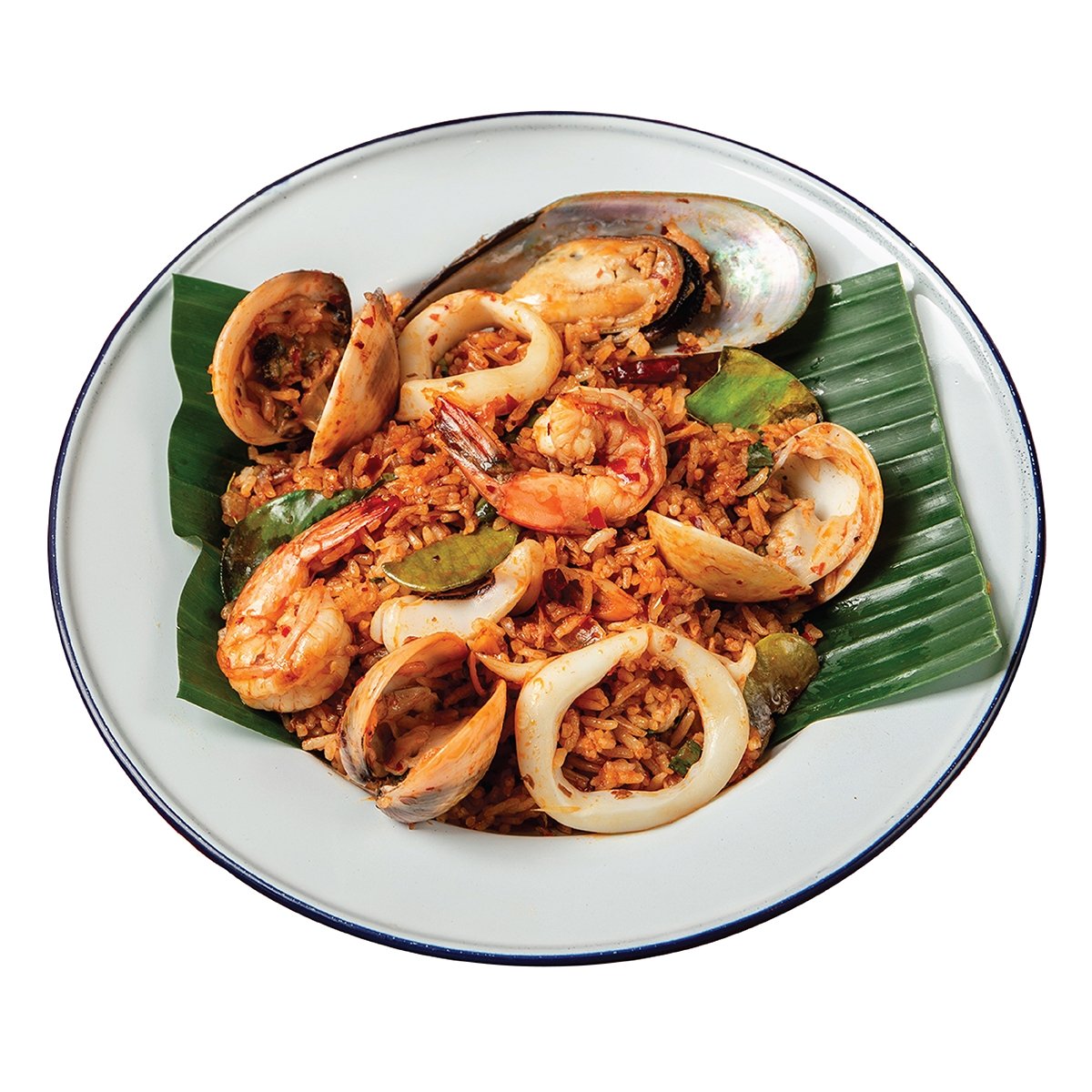 ข้าวผัดต้มยำทะเลรวมมิตร – Thammachart Seafood